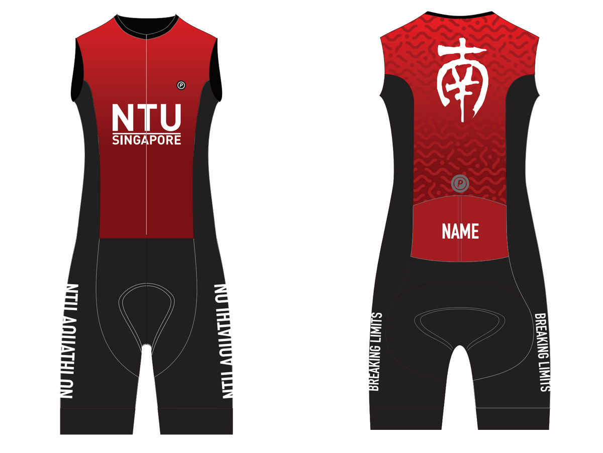 [Custom with Purpose] NTU Tri-suit Sleeveless, Hypermesh PRO, Unisex – Purpose Performance Wear